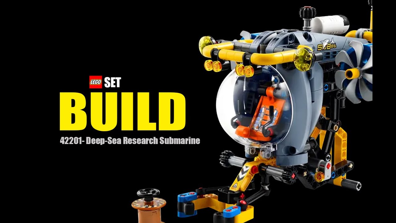 Building a LEGO Submarine in MINUTES! (42201 Speed Build) - YouTube