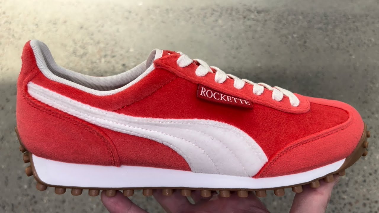 Puma Rockette Valentines Day My Love Shoes - YouTube