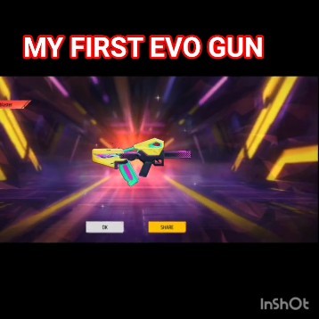 MY FIRST EVO GUN.COME BACK #ff#ffshorts#firstevo #presentalightmotion # ...