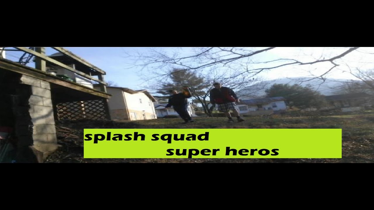 splash squad superheros - YouTube