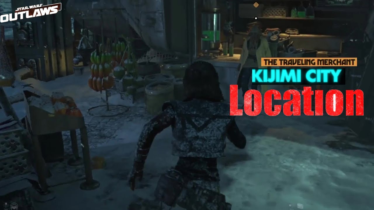 Shuma Merchant Kijimi City Location Star Wars Outlaws - YouTube