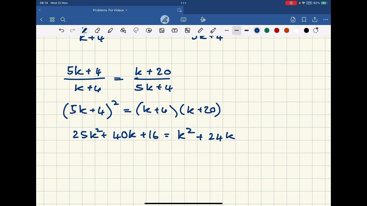 Sequences problem solving 4 - YouTube