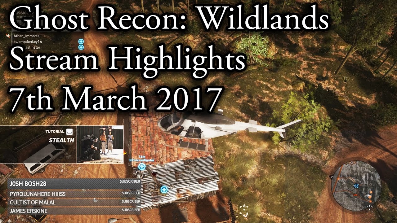 Ghost Recon Stream March 7th 2017 highlights - YouTube