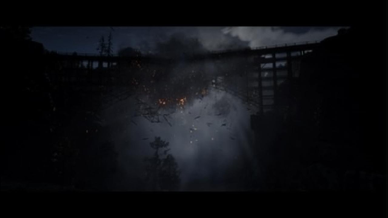 RDR2-Blowing up the bridge with Jhon - YouTube