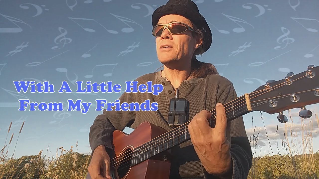 With A Little Help From My Friends (Acoustic cover) - YouTube