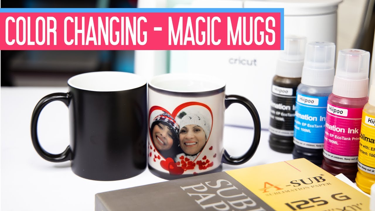 Sublimating Color Changing Magic Mugs: Step by Step Tutorial for ...