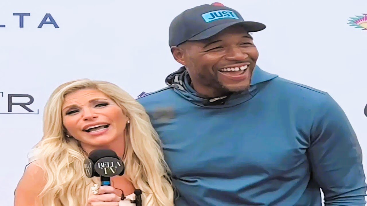 Behind the Scenes of Michael Strahan's Red Carpet Interview with TV ...
