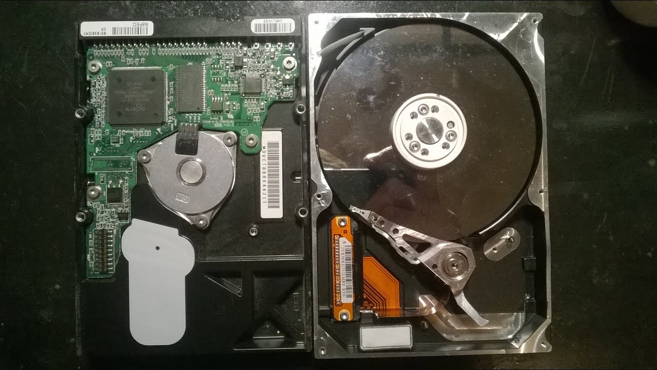 ZLATO IZ OTPADA-DEO 7-HARD DISK otvaranje sortiranje delova i ...