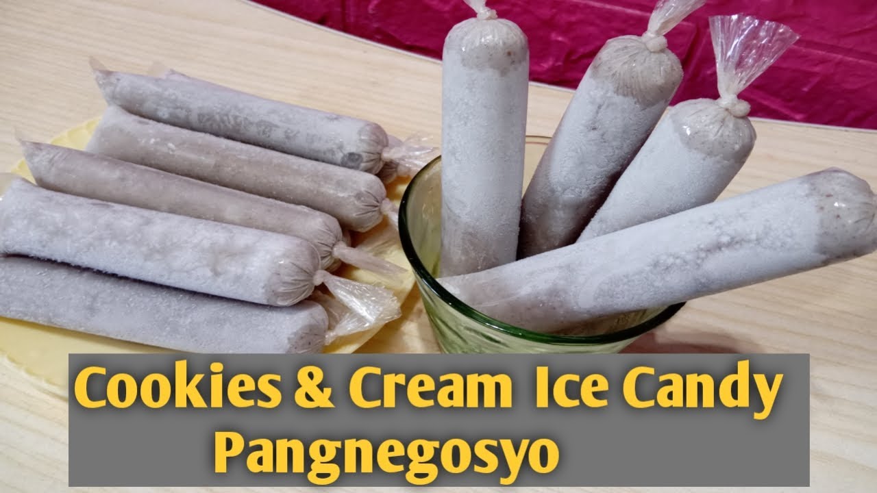 How to Make Cookies & Cream Ice Candy ll Soft & Creamy Ice Candy ll ...