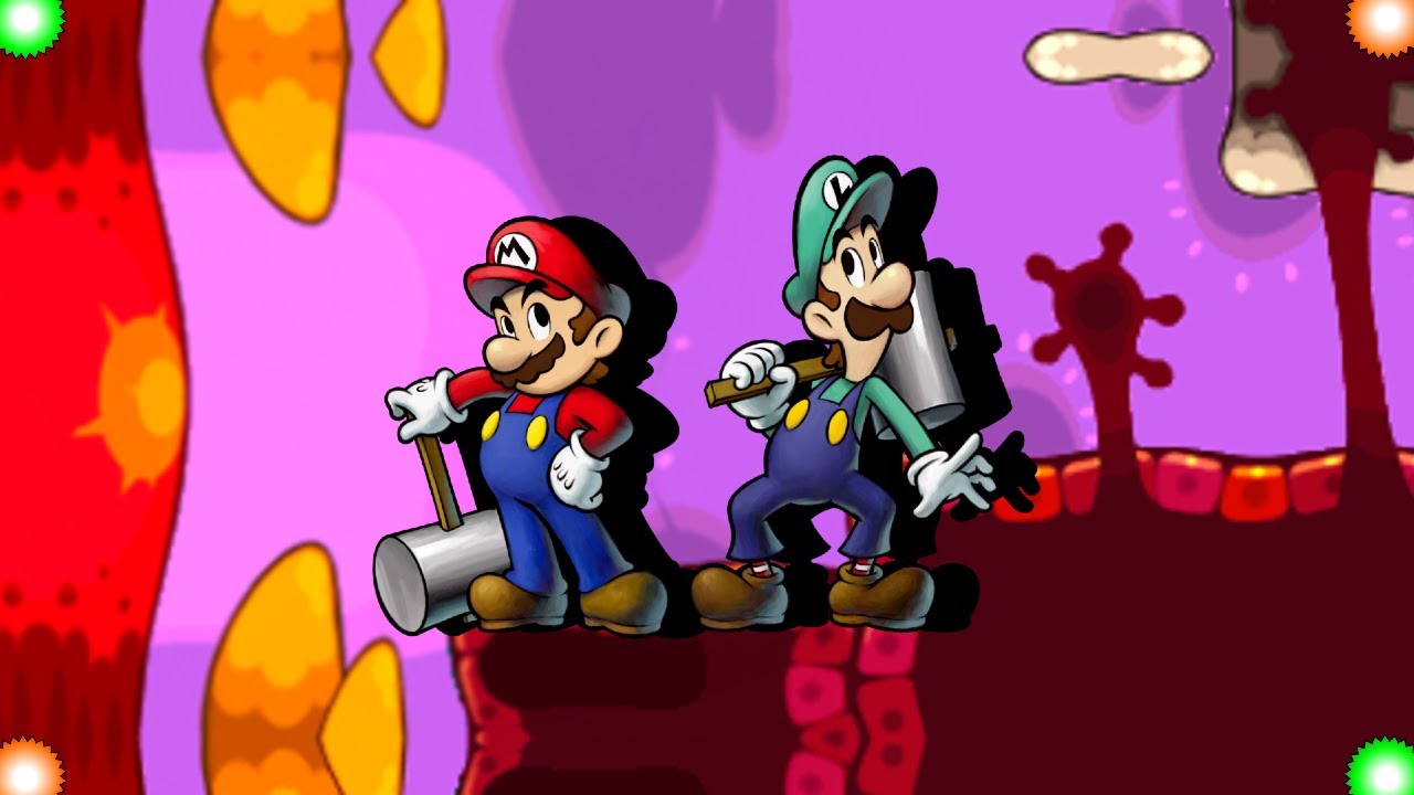 Mario & Luigi: Bowser's Inside Story - Minigame (My Version) - YouTube