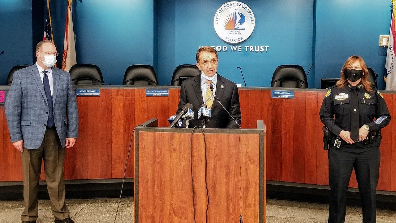 Media Briefing on Changes in Leadership in FLPD - YouTube