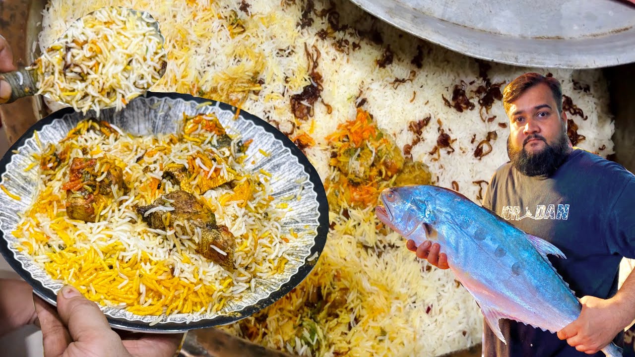 Fish biryani recipe | masaledar commercial style fish biryani | by ...