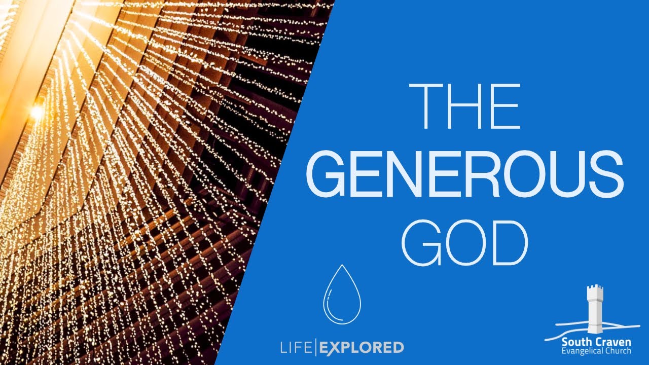 The Generous God - YouTube