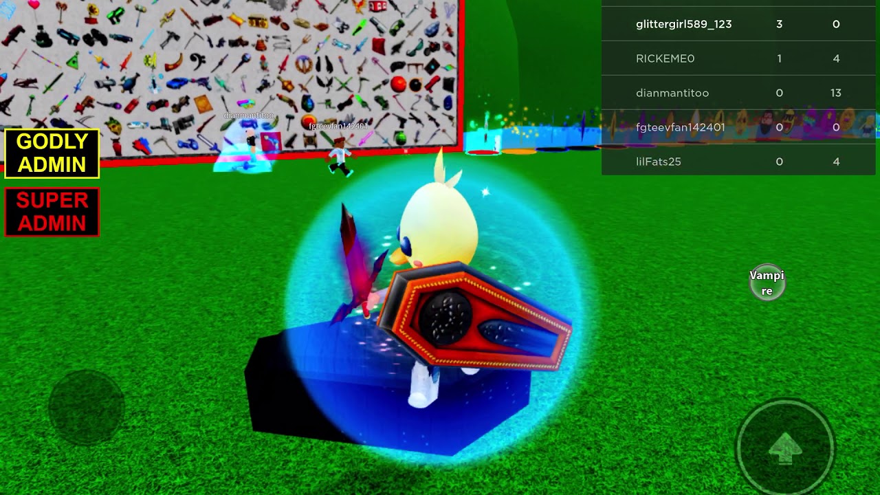 Me playing a free admin game on Roblox. - YouTube