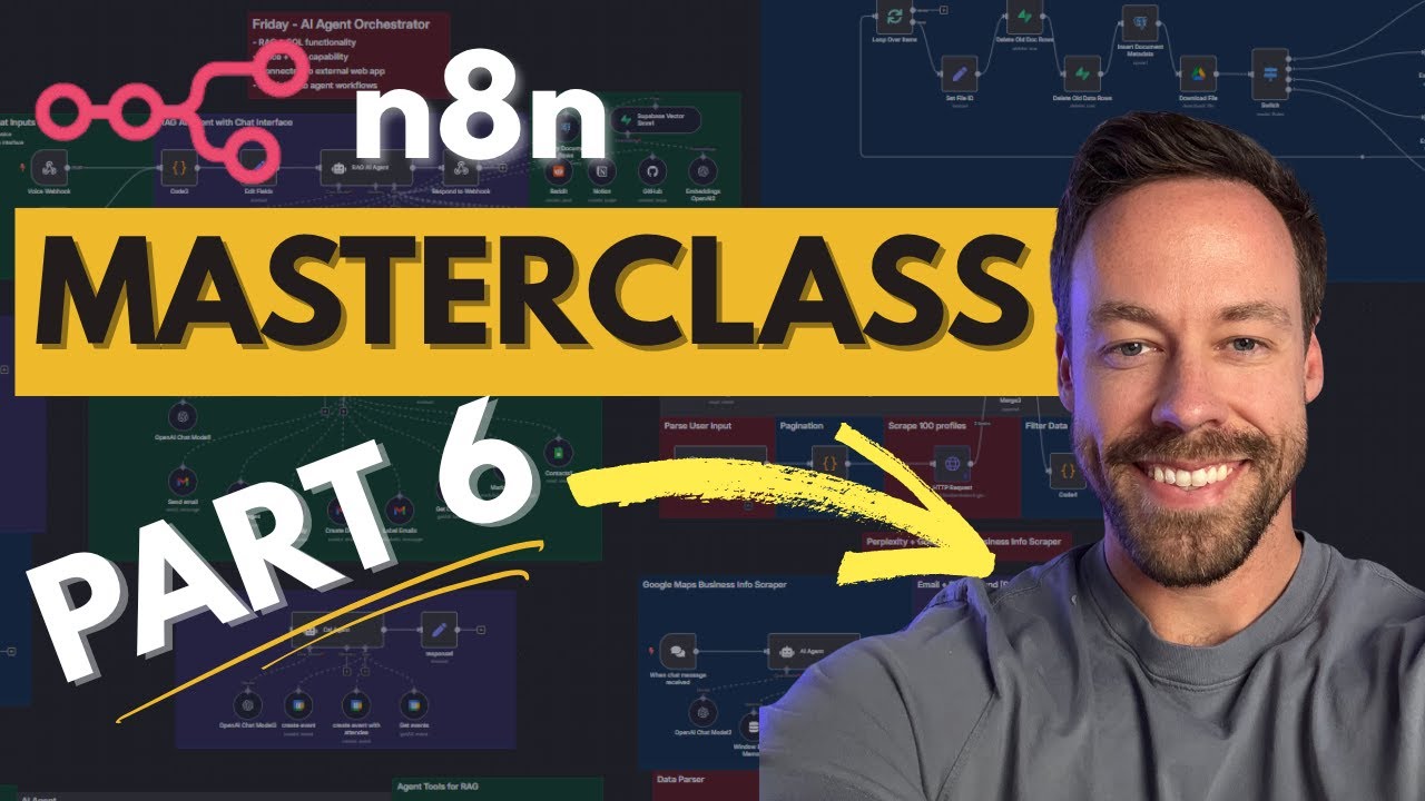 n8n Masterclass: Build and Sell AI Agents (Part 6 : Lovable and User ...