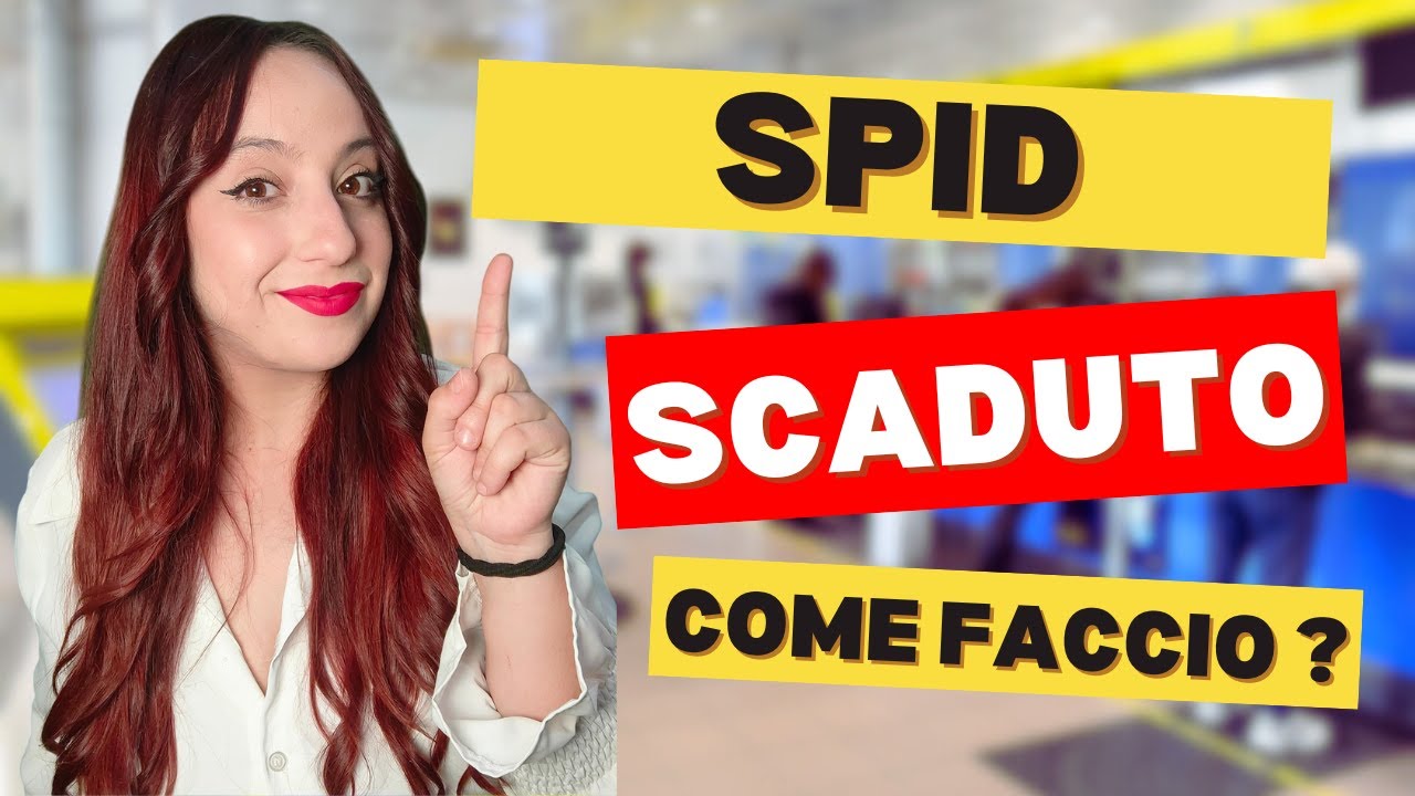 SPID SCADUTO : ECCO COSA FARE PER RIATTIVARLO - YouTube