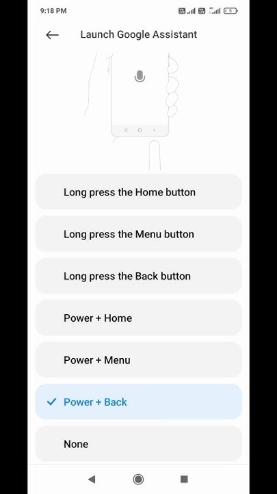 How to of power button launch google assistant of #Shorts - YouTube