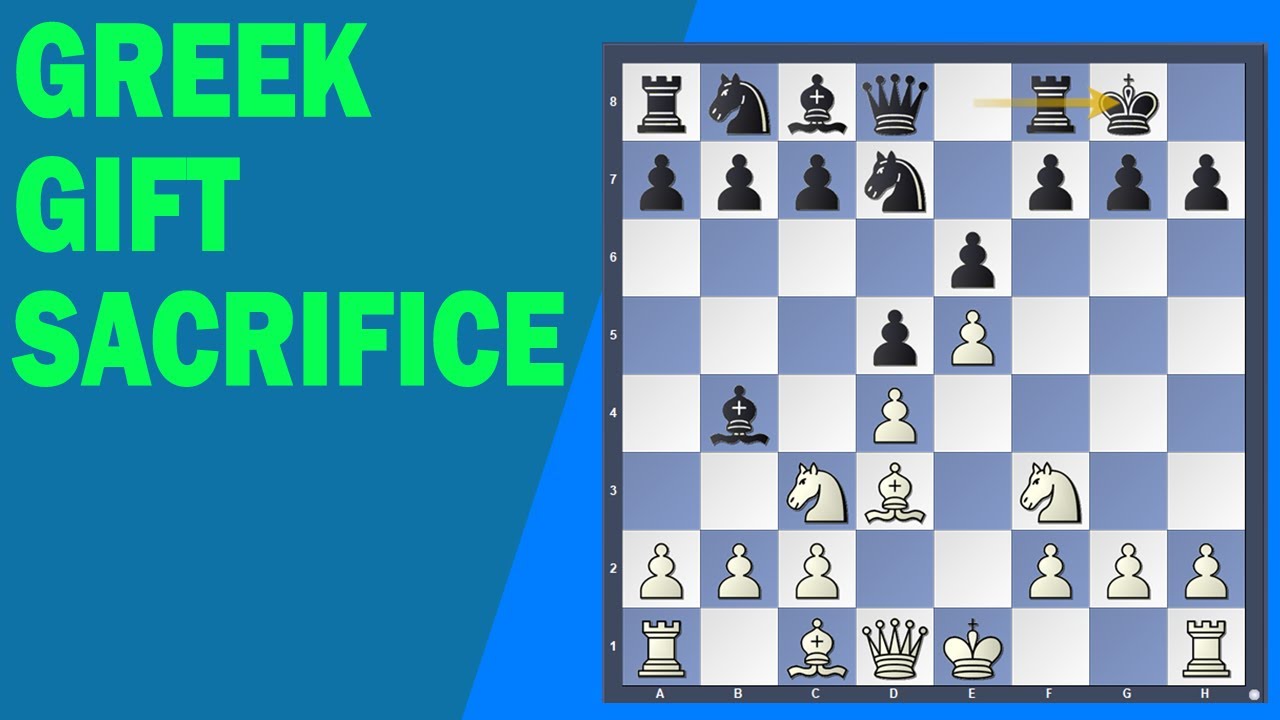 Greek Gift Sacrifice (+5 examples from real games) - YouTube