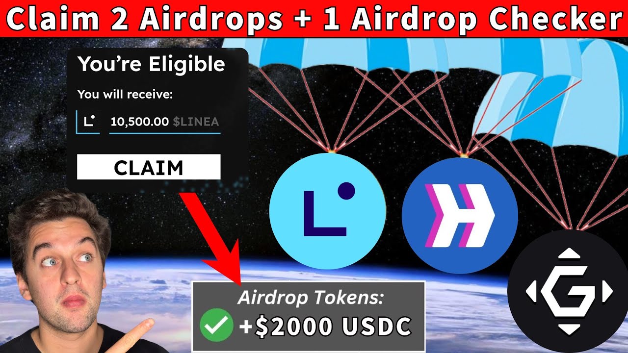 Claim 2 Airdrops + 1 Airdrop Checker - DO THIS NOW - YouTube