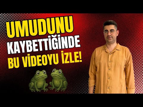 Eğer Bir Gün Ümidin Kalmazsa, Bu Videoyu Mutlaka İzle! ; Ve HER ZAMAN ÜMİTVAR OL..!