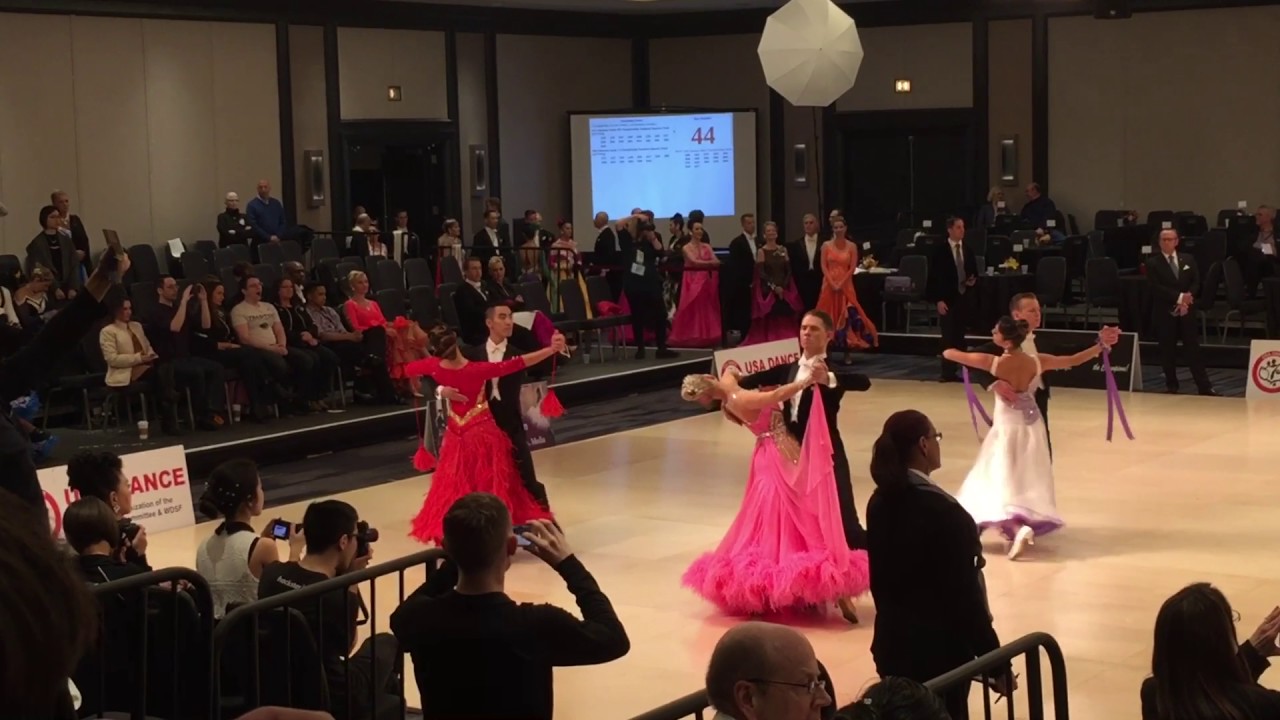 USA Dance Nationals 2017: Champ Standard Quarterfinal Tango H2 - YouTube