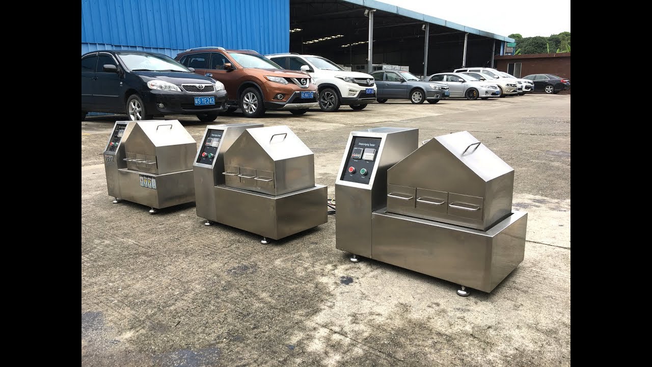 Samples Testing Work in Wewon Steam Aging Test Chamber - YouTube