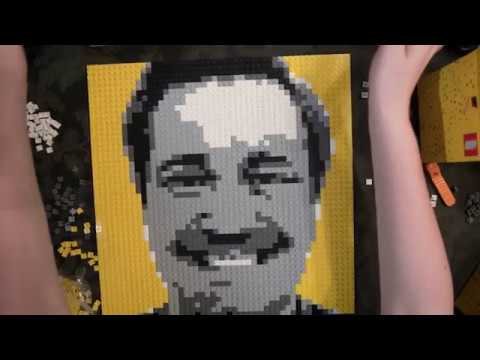 Lego Mosaic Maker - YouTube