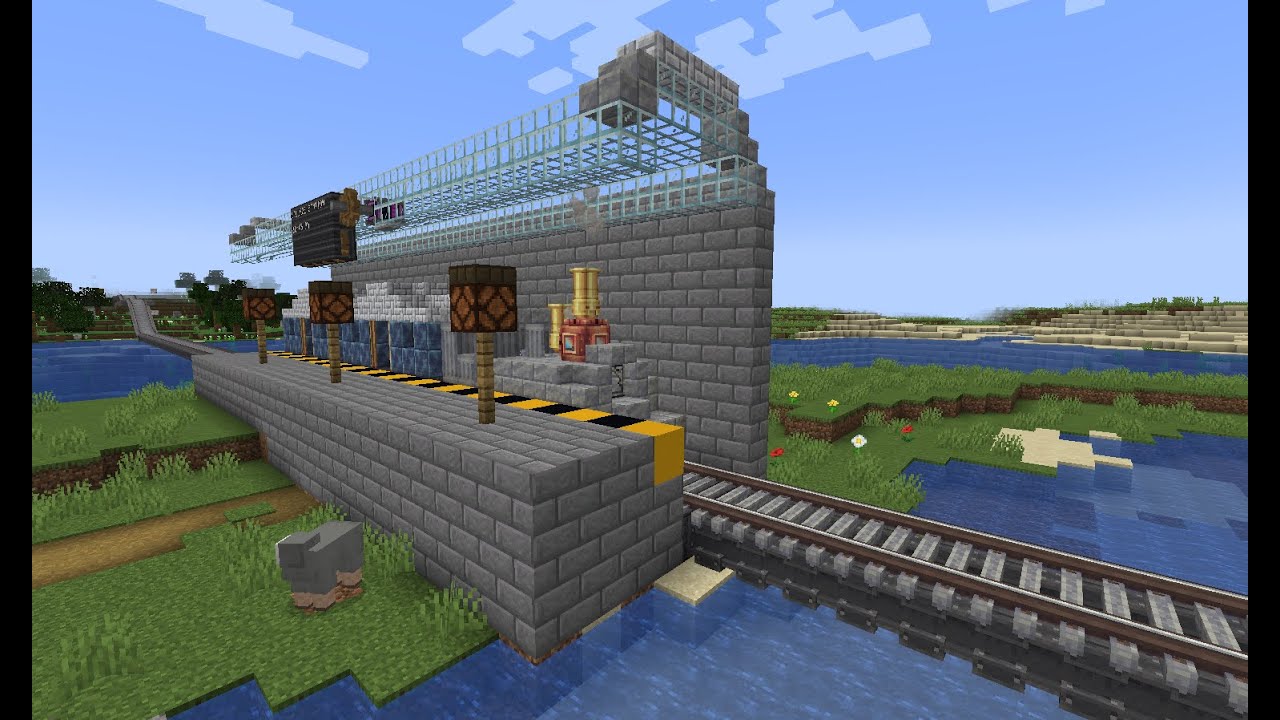 Minecraft Create Mod Train - YouTube