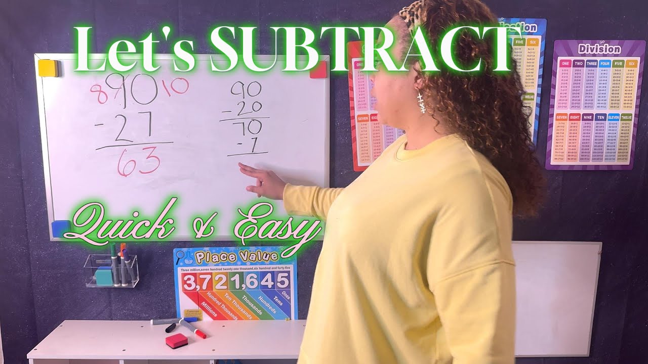 Week 3: Subtraction Within 100: Key Strategies | Math for Ages 7-10 ...