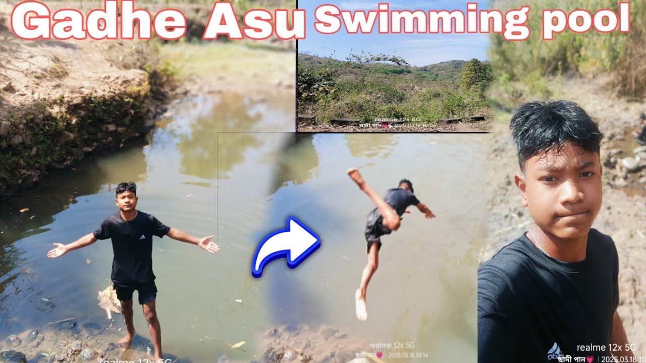 Gadhe Asu swimming pool 🏊 - YouTube