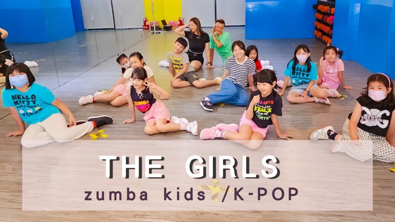 THE GIRLS by BLACKPINK | ZUMBA KIDS | K-POP | kids dance | 綠動能 - YouTube