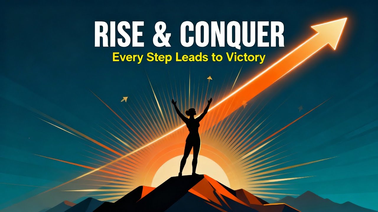 RISE & CONQUER EVERY STEP- A QOUTE FIR THE DAY - YouTube