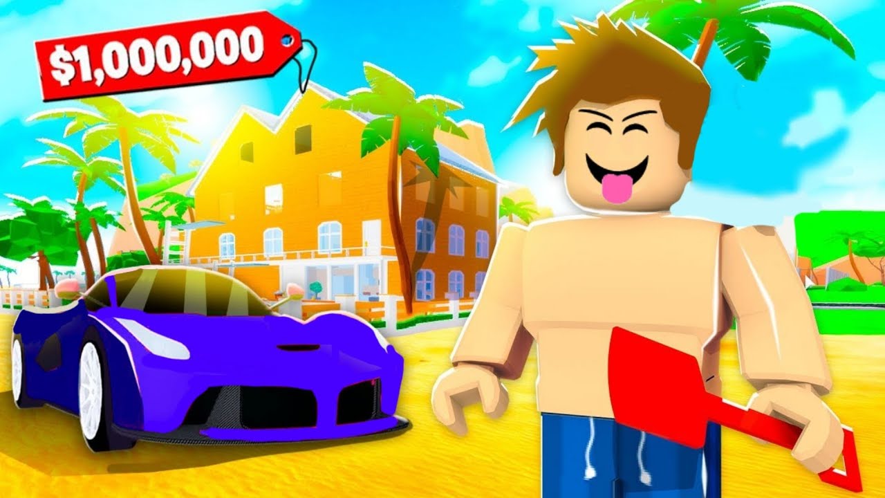 A CASA DA PRAIA DO HUSKY - Roblox - YouTube