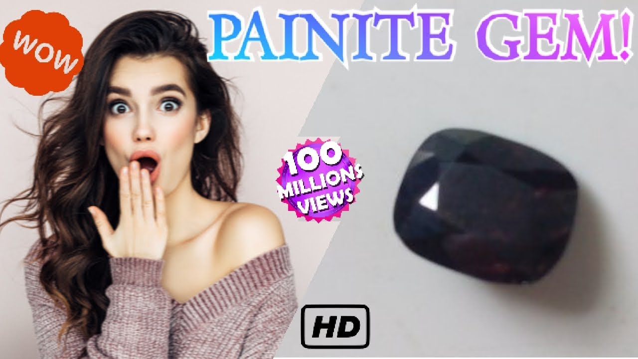 Gem Quality Natural Faceted Painite Gem @1 #painite #gemstone #minerals ...