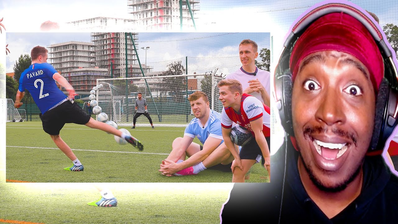 Reaction To ChrisMD Recreating Football's Most Satisfying Goals - YouTube