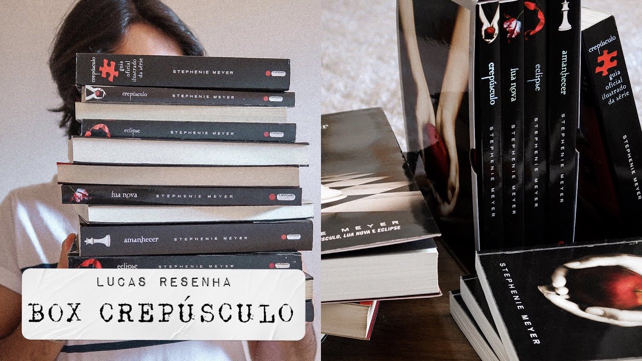 BOX SAGA CREPÚSCULO 2020 COMPARANDO BOX NOVO E ANTIGO | LUCAS RESENHA ...