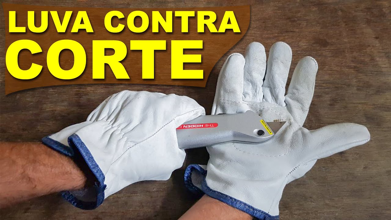 25% de ACIDENTES com as mãos. USE LUVAS - YouTube