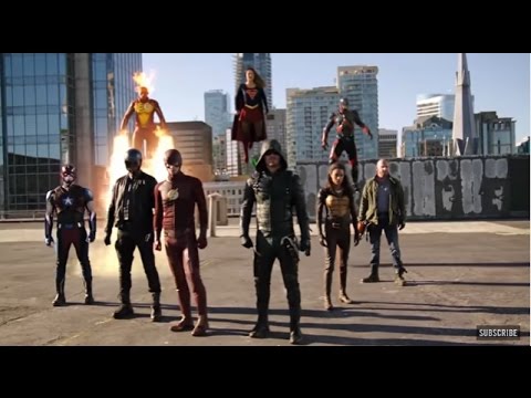 All Of The Super Heroes In the cw Arrowverse - YouTube