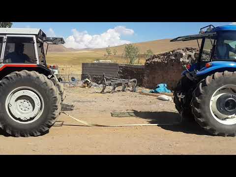 New holland td 90 mf 285 çekişmesi
