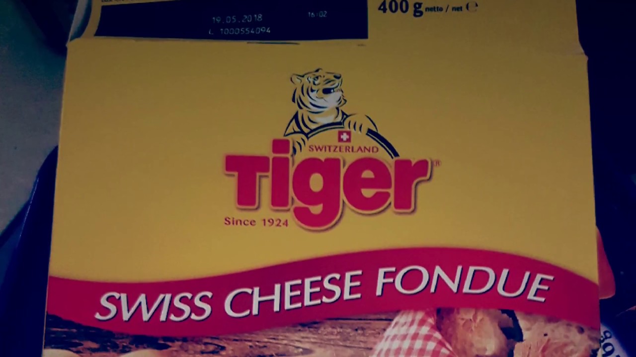 Tiger Swiss Cheese Fondue - YouTube