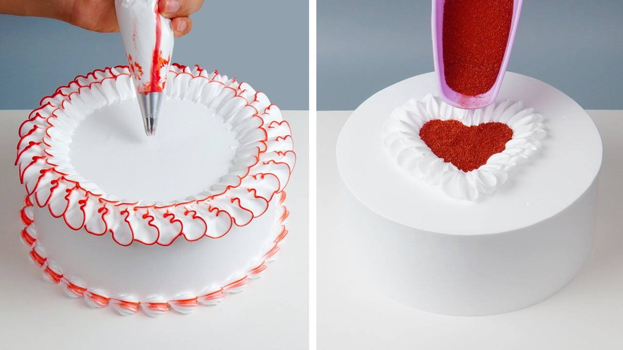 Stunning Cake Decorating Technique Like A Pro ️ Most Satisfying Cake ...