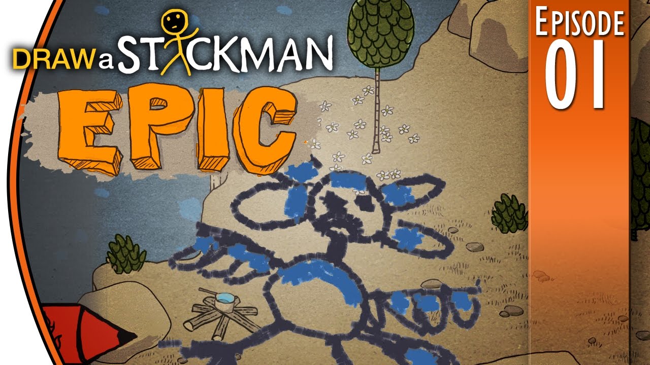 The Search for Yellow - Let's Play Draw a Stickman Epic Ep. 01 - YouTube