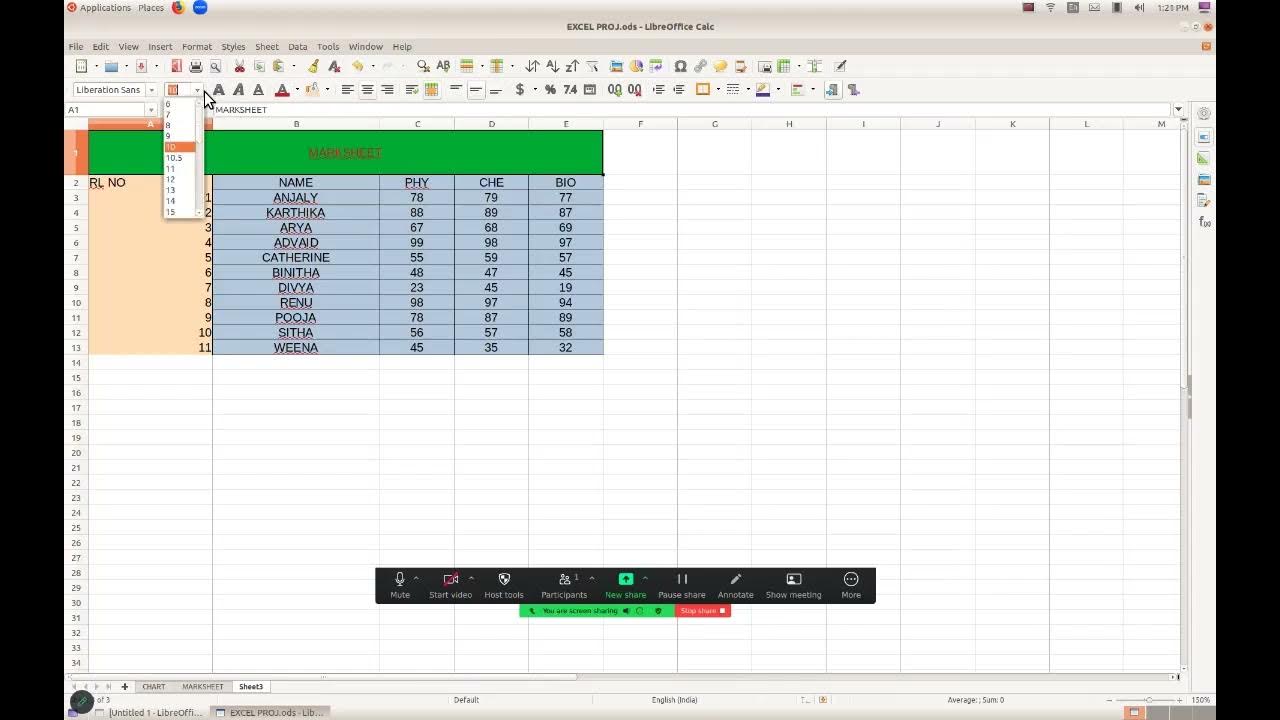 An Introduction About Libre office Calc - YouTube