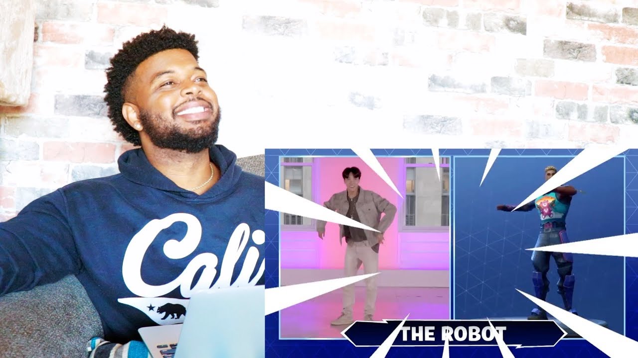 BTS and Jimmy Fallon Do the Fortnite Dance Challenge | Reaction - YouTube