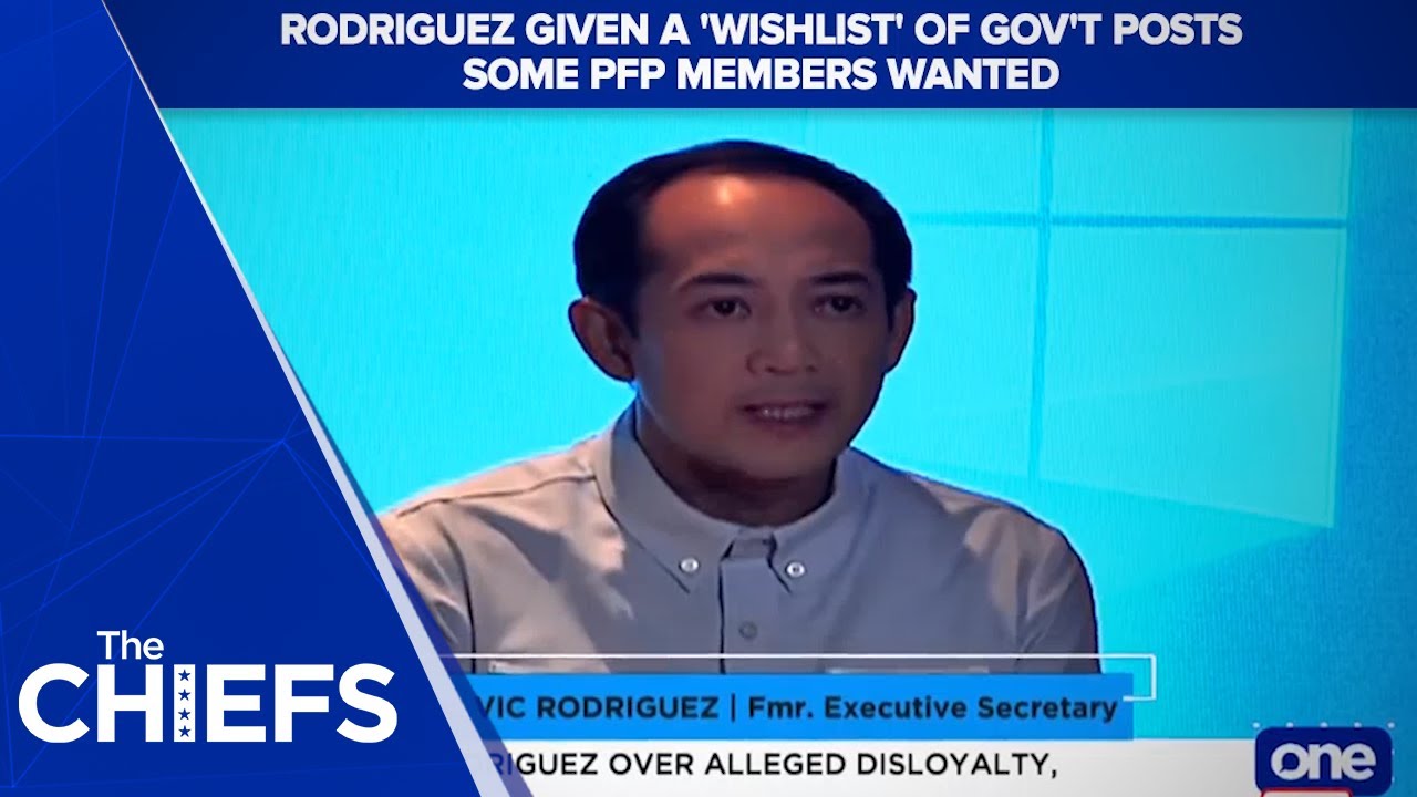 Rodriguez says Pres. Marcos took no part in his expulsion from Partido ...