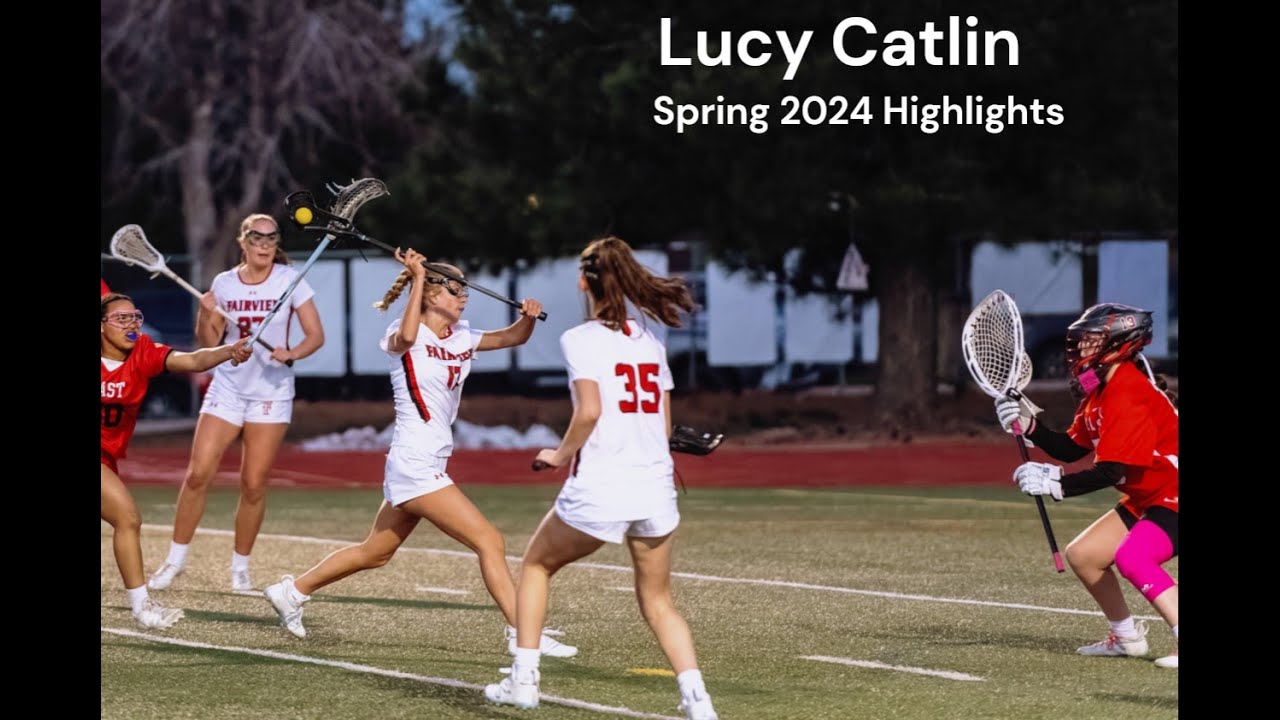 Lucy Catlin Freshman Spring 2024 Highlights - YouTube