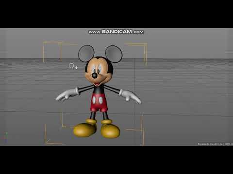 Mickey Model [Cinema 4D] - YouTube