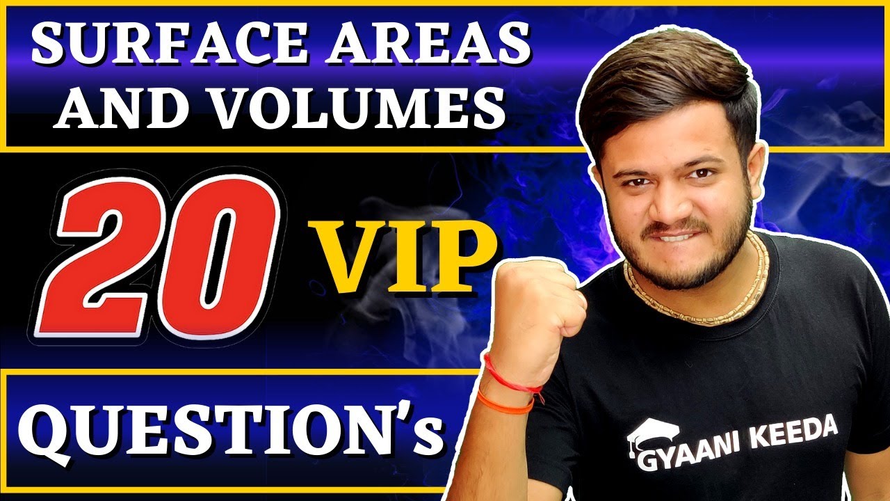 20 Most Important Questions From Surface Area And Volume Chapter 13 20 Most Important Questions From Surface Area And Volume Chapter 13