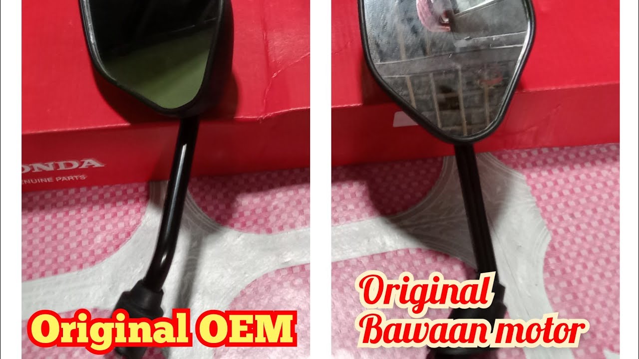Cara membedakan spion beat fi original bawaan motor dan ORI OEM - YouTube