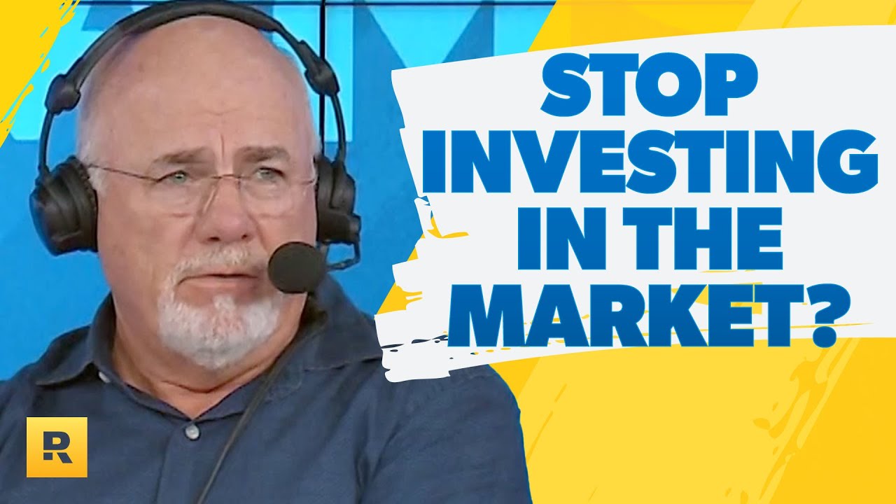 Stop Investing In The Stock Market Since It's Down? - YouTube